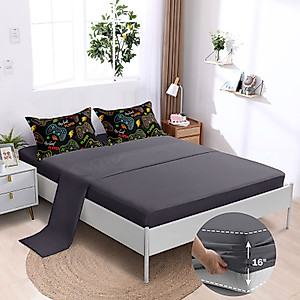 BDUCOK 6 Pieces Gamer Comforter Set for Boys Gaming Bedding Set Queen Size,Video Game Controller Comforter for Boys Kids Adult 3D Gamepad Microfiber Bedding Sets 6 Pieces Bed in A Bag Sets3011,Queen