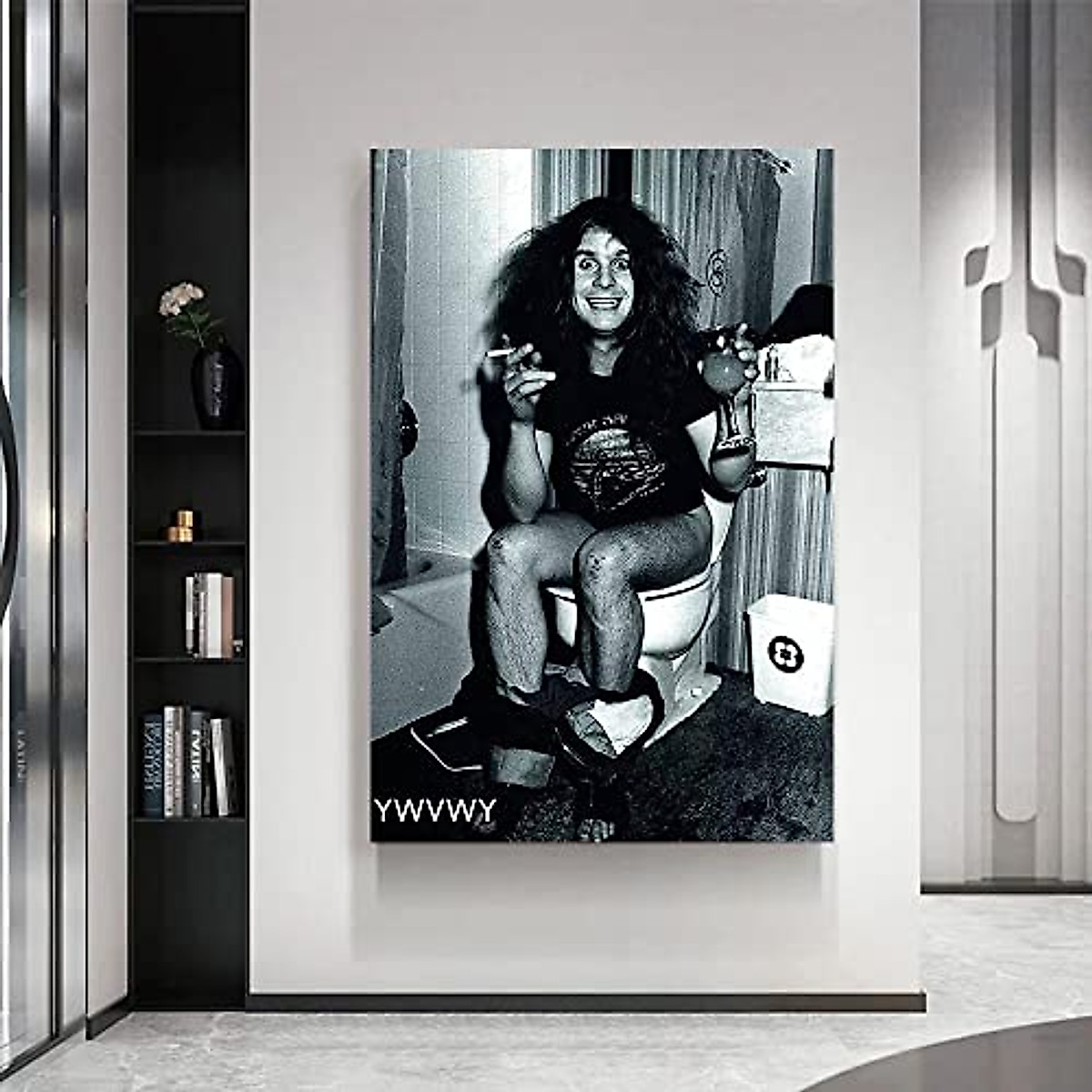 YWVWY Singer Cool Artworks Painting Wall Art Canvas Prints Hanging Picture Home Decor Posters Gift Idea 12x18inch(30x45cm)