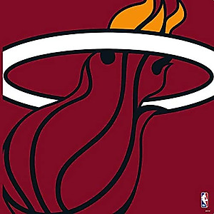 Skinit Decal Gaming Skin for PS4 Console - Officially Licensed NBA Miami Heat Large Logo Design
