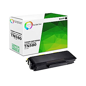 TCT Premium Compatible Toner Cartridge Replacement for Brother TN-580 TN580 Black High Yield Works with Brother DCP-8060 8065, HL-5240 5250 5280, MFC-8460 8660 8870 8860 Printers (7,000 Pages)