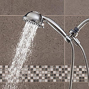 Waterpik Torrent 9-Spray 4.5 in. Handheld Shower in Chrome