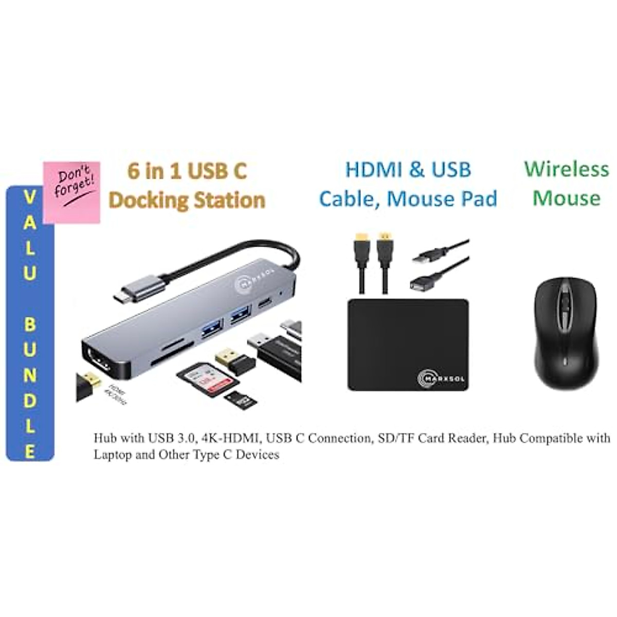 acer Chromebook Light Laptop 2023, 14" FHD Touchscreen IPS, Dual-Core Intel Celeron N4020, 4GB RAM, 128GB Storage (64GB eMMC + 64GB SD), Webcam, WiFi 5, 12+ Hr Battery, Chrome OS, w/MarxsolAccessory