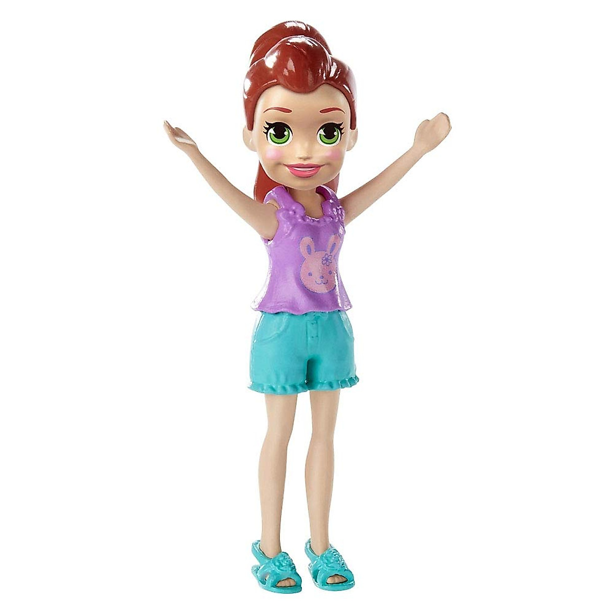 Polly Pocket Doll With Trendy Outfit 2018 Edition Measures Approx. 3.5" Tall (1 Doll)