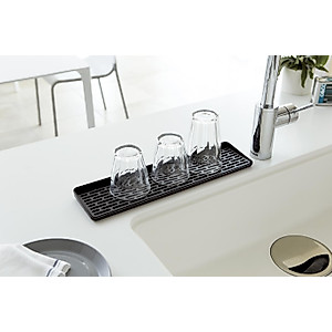 Yamazaki Home Glass Drainer, Plastic, No Assembly Req.