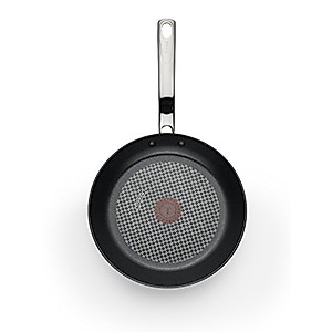 T-fal ProGrade Nonstick Fry Pan 8 Inch Induction Oven Broiler Safe 500F Cookware, Pots and Pans, Dishwasher Safe Black