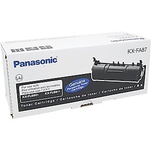 Panasonic KX-FA87 KX-FLB801 KX-FLB811 Toner Cartridge (Black) in Retail Packaging