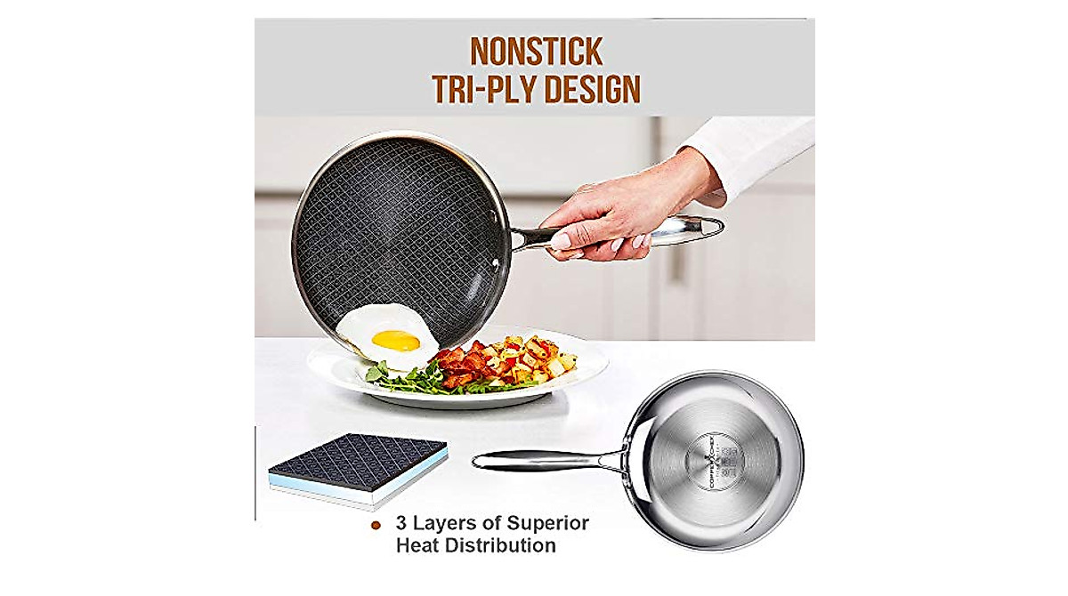 Copper Chef Titan Fry Pans Set: 9.5" & 8"