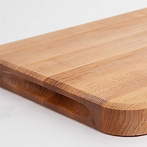 John Boos Chopping Select Maple Edge Grain Cutting Board, 18 Inch x 12 Inch x 1.25 Inch, 18 Inches x 12 Inches x 1.25 Inches