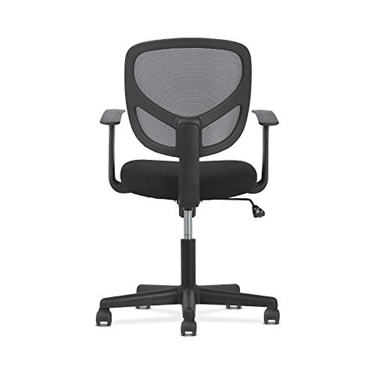 HON BSXVST102 Sadie Swivel Mid Back Mesh Task Arms-Ergonomic Computer/Office Chair (HVST102), Black