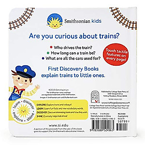 Trains Then and Now (Smithsonian Kids First Discovery Books)