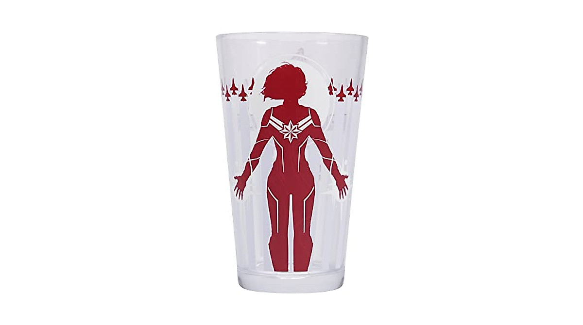 Captain Marvel Cold Changing Glass - Unique Marvel Fan Accessory