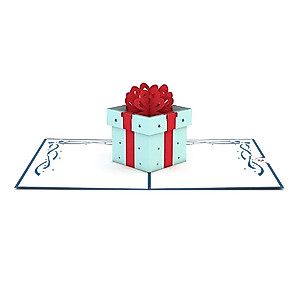 Lovepop Birthday Present 3D Pop-Up Greeting Card