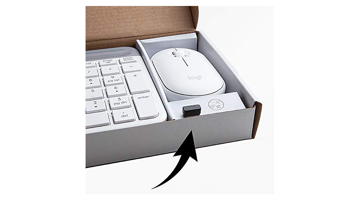 Logitech MK470 Slim Wireless Keyboard & Mouse Combo - Compact & Quiet