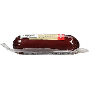 Old Wisconsin Premium Summer Sausage, 100% Natural Meat, Charcuterie, Ready to Eat, High Protein, Low Carb, Keto, Gluten Free, Original Flavor, 8 Ounce
