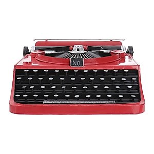 Garneck Old Typewriter Retro Photo Props Vintage Typewriter Typewriter Retro Typewriter Antique Typewriter Manual Typewriter Ornament (Ornament Model)