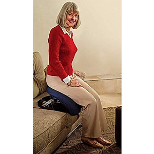 Cushion J-Lifting Assist Ergonomic Seat Assist Plus Portable Self-Powered Assist Lifting Seat for Elderly, Handicap, Or Disabled