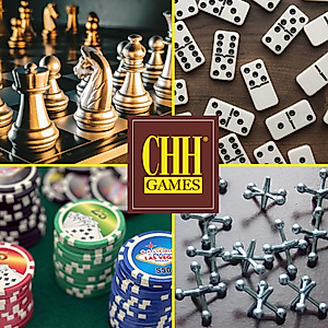 100 Piece "Las Vegas" Design Poker Chips in Clear Plastic Tray