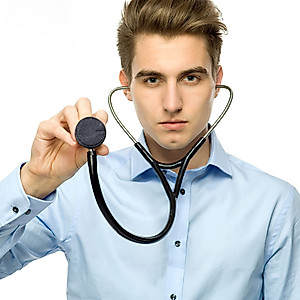 Ezyaid Disposable Stethoscope Covers, Non-Woven Cover for Stethoscope Head (Pack of 100)