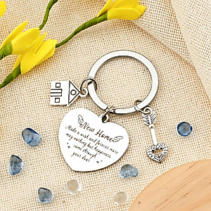 Rinacci Housewarming Gifts For New House Homeowner Friends Family New Home Keychain House Warming Gifts New Home Couple House Keychain New Home Gifts For Home Housewarming Gifts For New Apartment