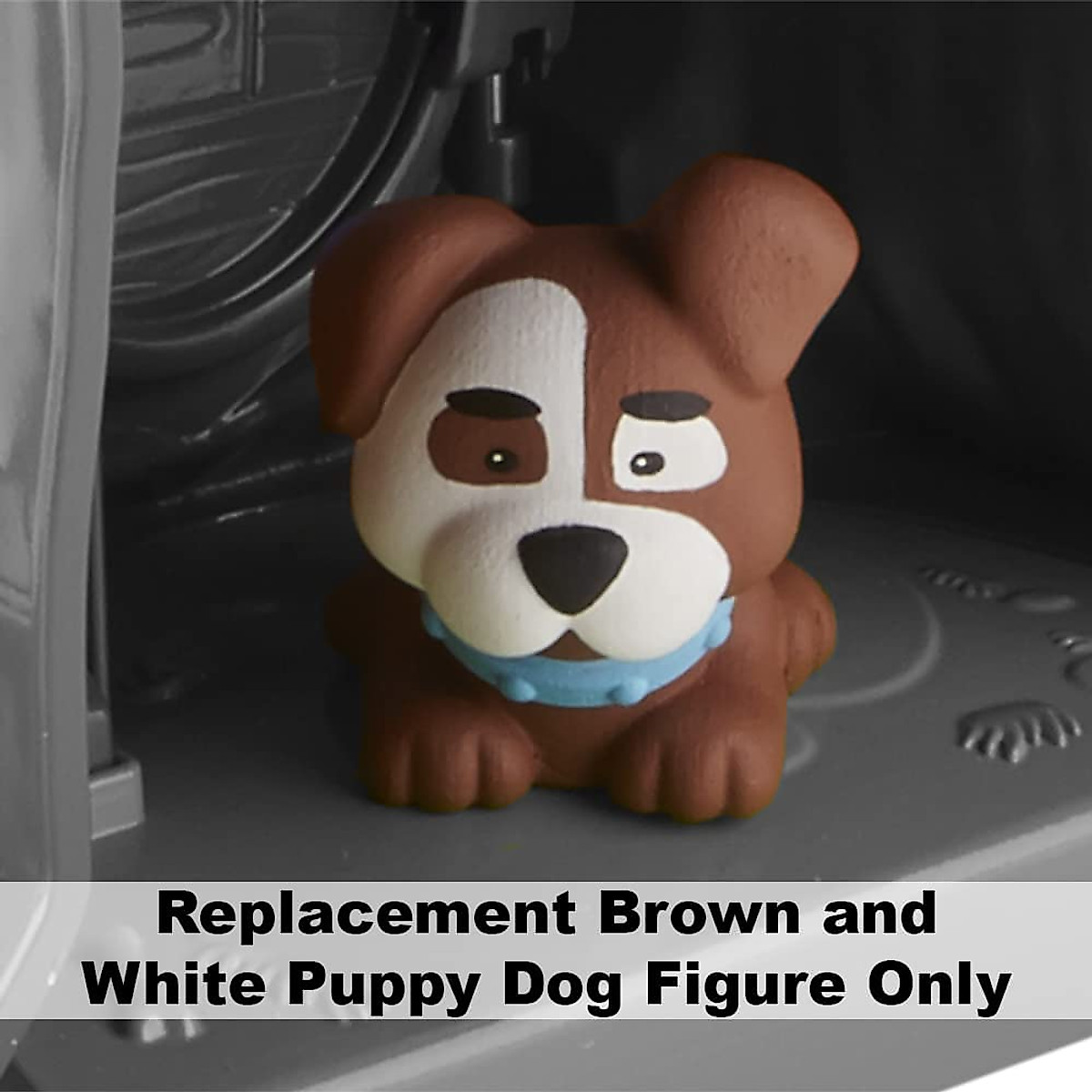 Replacement Part for Fisher-Price Little People Swing & Share Treehouse Playset - DYF19 ~ Replacement Brown and White Puppy Dog Figure