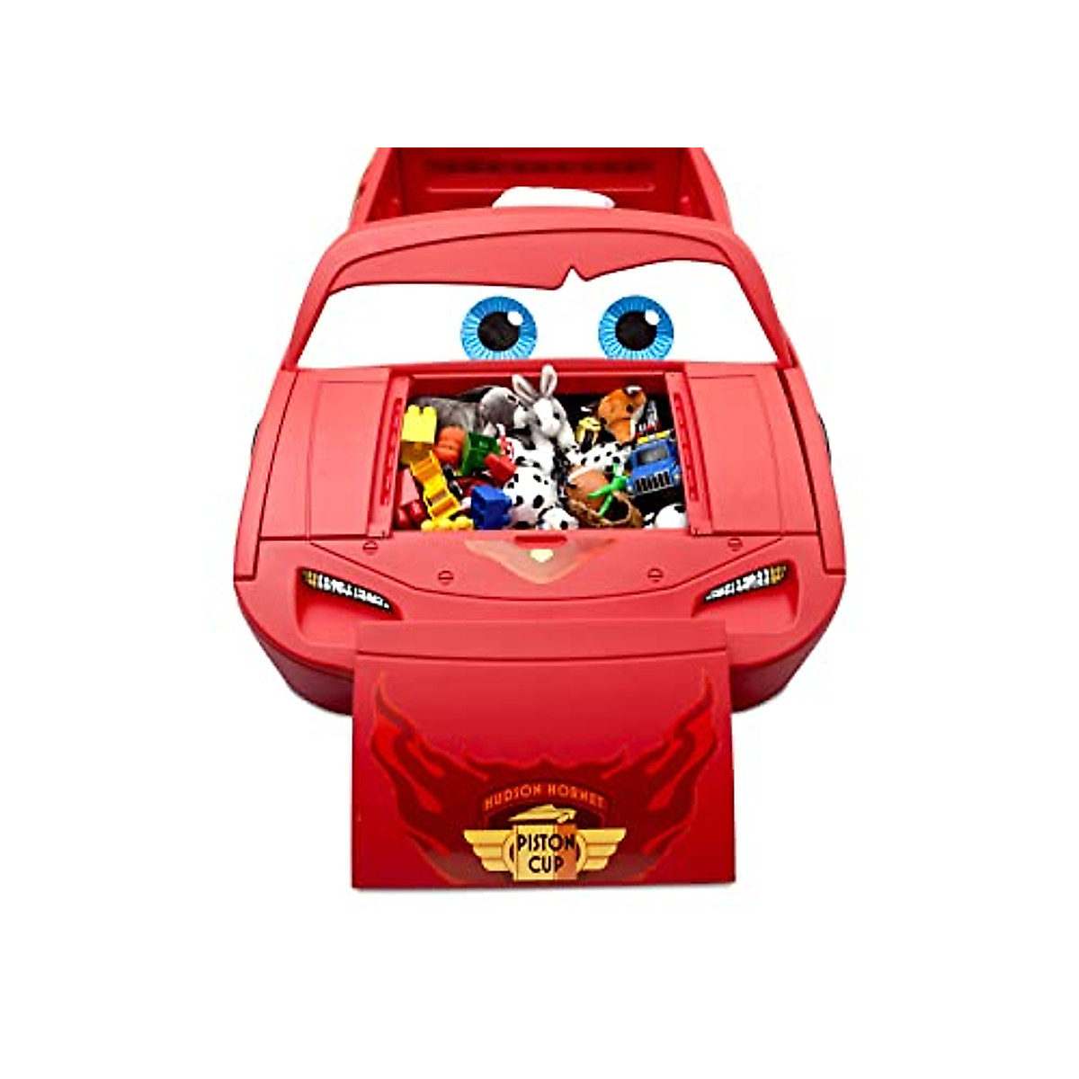 Disney/Pixar Cars Lightning McQueen Toddler-To-Twin Bed with Toy Box by Delta Children