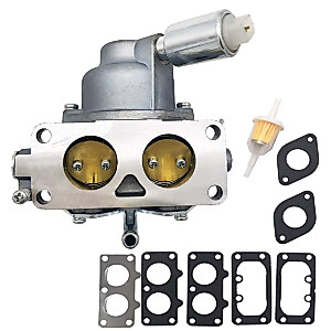 Carb Carburetor with Gaskets Replacement for 46 inch 960430257 960450045 Fit For Husqvarna YTH22V46 Tractor