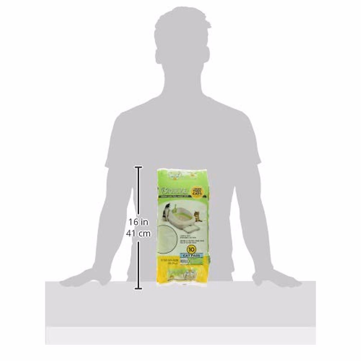 Tidy Cats Breeze Cat Pads Refill Pack, 10 CT