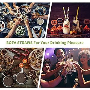 Shining Silver Paper Straws For Drinking, Silver Straws, Sliver Solid Paper Drinking Straws for Drinking Juice, 100 Metal Straws Silver