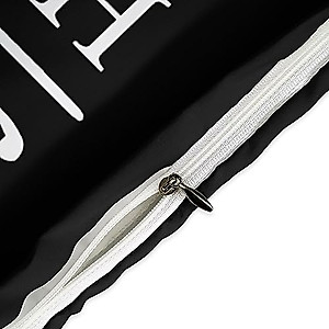 ggtg Hocus Pocus 3-Piece Bedding Set Soft Microfiber Sheet & Pillowcase Sets Full Size Sheet Set 90"x90"