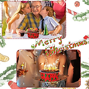 Umigy 100 Pcs Christmas Aluminum Foil Baking Cups with Lids 4.3oz Baking Liner Cups Xmas Disposable Ramekins Muffin Tins Cupcake Baking Pan Foil Cupcake Containers for Christmas Party (Christmas Tree)