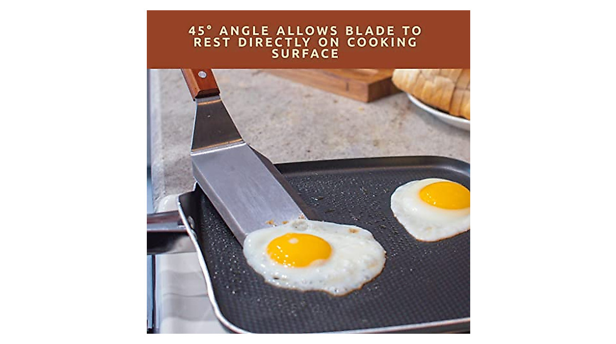 Heavy Duty Bellemain Stainless Steel Spatula for Cast Iron & Griddles