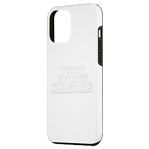 iPhone 14 Pro Max Merry Fucking Christmas Santa Holiday Mayhem Scrooge Ho Ho Case