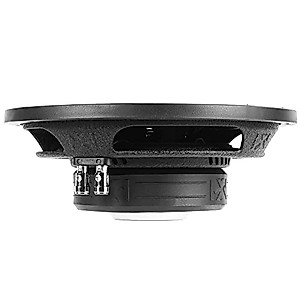 NVX SMW10D4 700W Peak (350W RMS) S-Series Shallow-Mount 10" Dual 4-Ohm Subwoofer