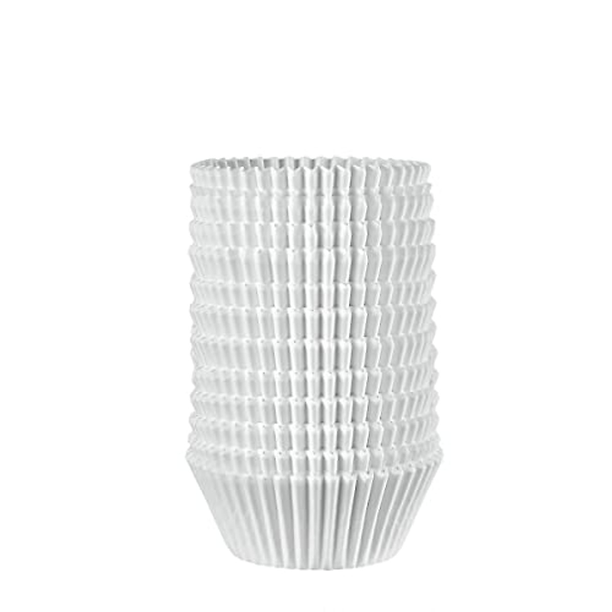 [500Pcs] Standard Size White Cupcake Liners, Food Grade & Grease-Proof, Baking Cups