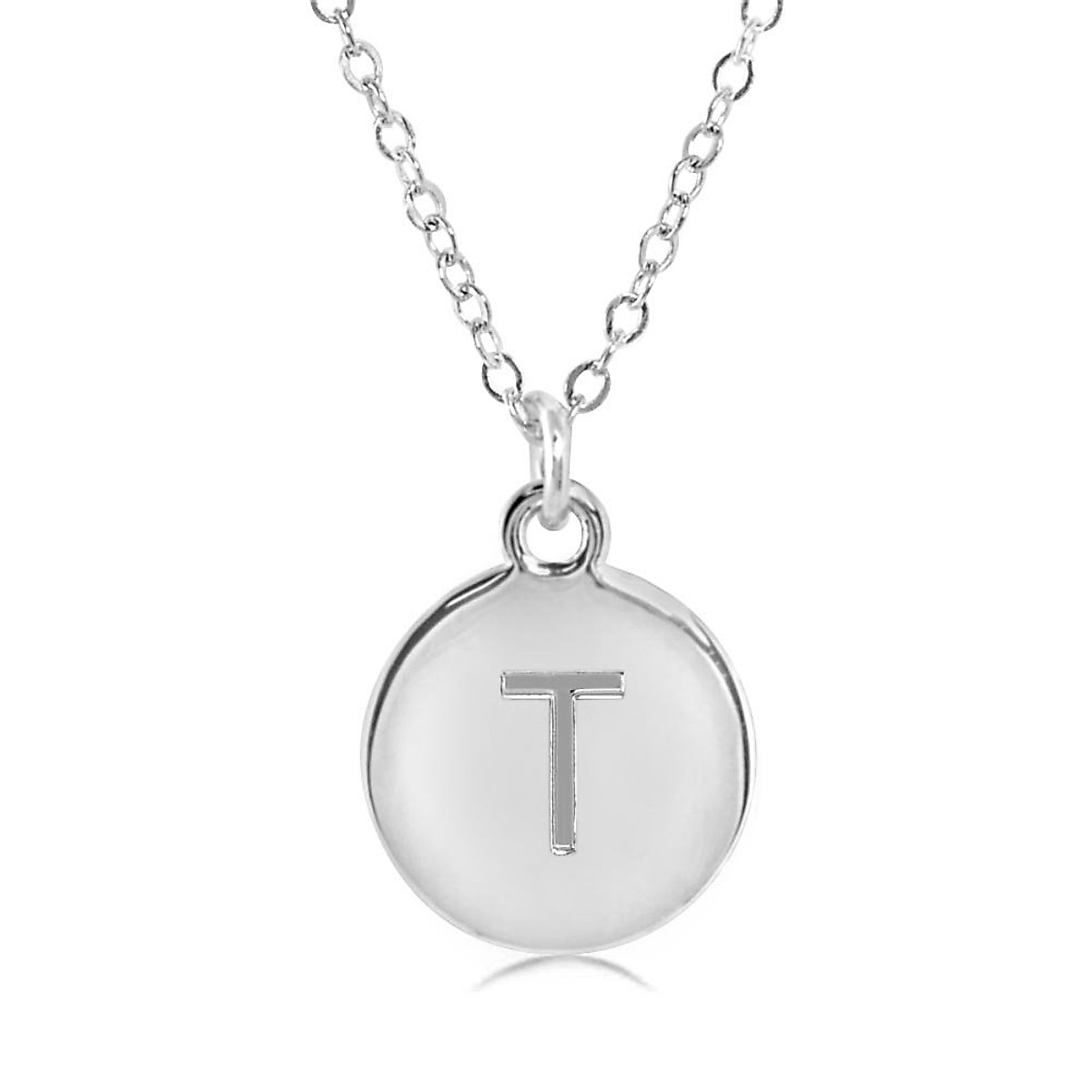 Weiss Monogram Necklace - with Crystal and Signature on Reverse, 18"-21" (T)