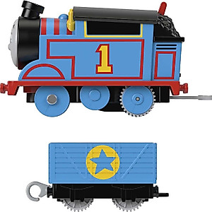 Thomas & Friends Motorized Toy Train Thomas Battery-Powered Engine with Cargo for Pretend Play Preschool Kids Ages 3+ Years​
