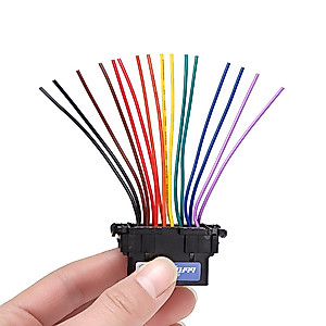 bbfly-B6 OBD2 Splitter 16 Pin OBD II Splitter Extension 1x Male and 2X Female Extension Cable Adapter (1FT/30CM) (1Pack)