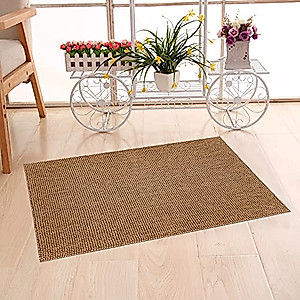 Fixseed Small Boho Rug Cotton Woven Rug 2 x 3 Feet Entryway Washable Area Rugs Reversible Cotton Bath Rugs for Indoor Outdoor Farmhouse Patio Living Room Bedroom Front Porch Door Mats Carpet