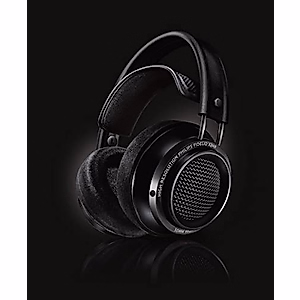 Philips Fidelio X2HR Over-Ear Open-Air Headphone 50mm Drivers- Black