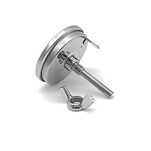 67088 67731 Accurate Grill Thermometer for Weber Genesis 300, Genesis II & Summit Series Grills, Genesis E/S 310 330 Temperature Gauge, Thermostat Replacement for Weber, Center Mount, 2-3/8” Diameter