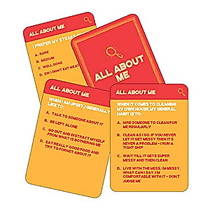 Show Me U Know Me: Hilarious Conversation Starter Icebreaker Party Card Game of Truth, Discovery, and Self-Reflection