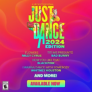 Just Dance 2024 Edition - Standard Edition, Nintendo Switch (Code in Box & Ubisoft Connect Code)