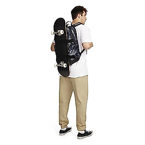 Hurley Mens Skateboard Backpack, Grey Camo, One Size