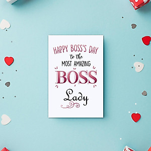 Hincoo Employee Appreciation Gifts, Best Boss Gifts For Women, Bosses Day Card, Bosses Day Gifts For Women, Bosses Day Gifts For Men, Boss Lady Gifts For Women, Boss Day Gifts For Women