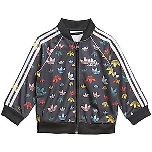 adidas Originals Kids SST Set (12M, Black)