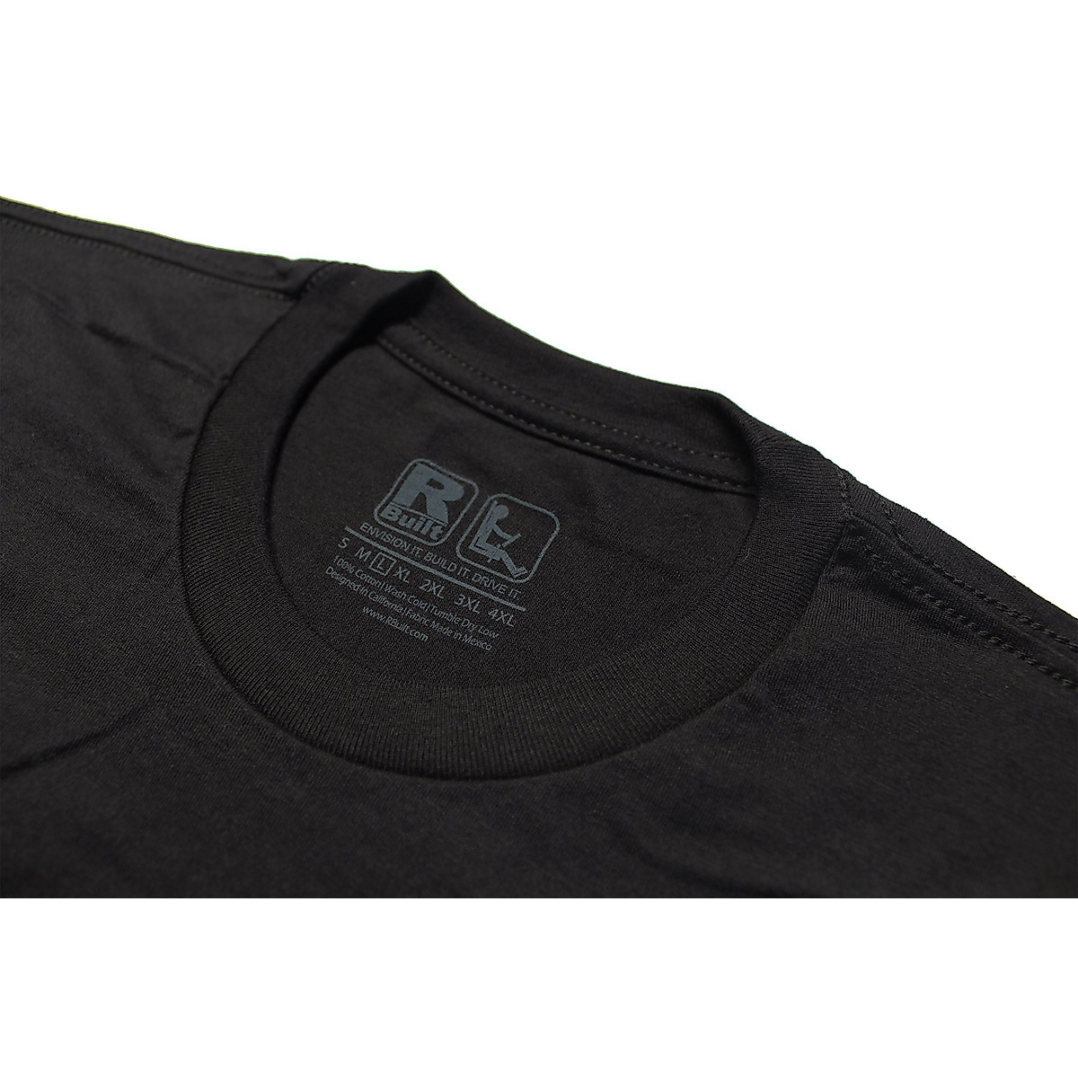 R Built Men's Supra Emblem T Shirt - XL Black