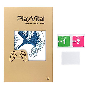 PlayVital Skins for ROG Ally Handheld Gaming Console - The Great Wave Off Kanagawa Wrap Cover Decal Sticker for ROG Ally Accessories, 2 Pack