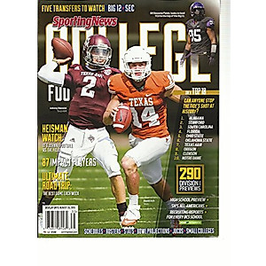 SPORTING NEWS, COLLEGE FOOTBALL PREVIEW, 2013 (FIVE TRANSFERS TO WATCH BIG 12