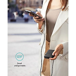 Charmast Portable Charger, Small 10000 Quick Charge Battery Pack, USB C Power Bank Fast Charging Mini Portable Battery Charger for iPhone, Samsung, More Phones