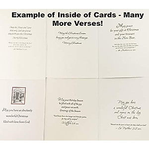 25 Count Great Value Religious Christmas Cards Assorted